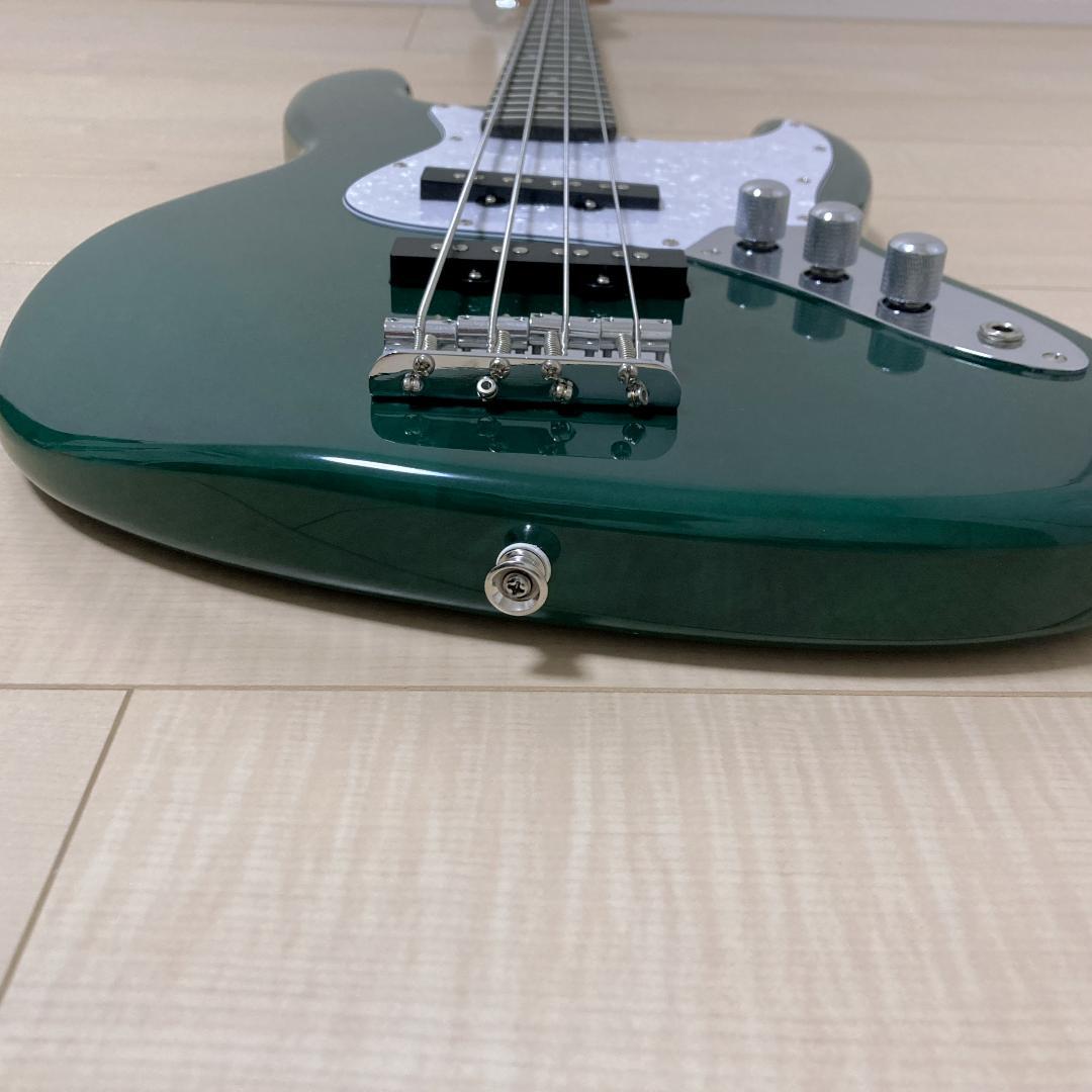 【美品】SELDER JAZZ BASS ジャズベース グリーン エレキ JB