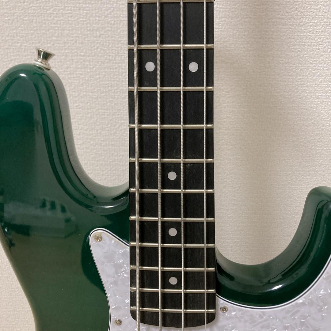 【美品】SELDER JAZZ BASS ジャズベース グリーン エレキ JB