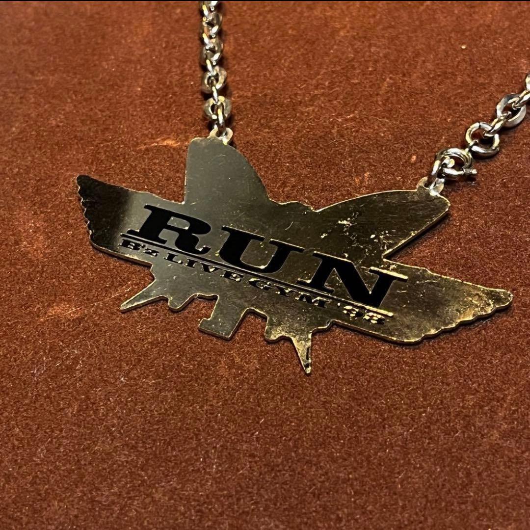 B'z ライブグッズ チェーンネックレス RUN チョーカー