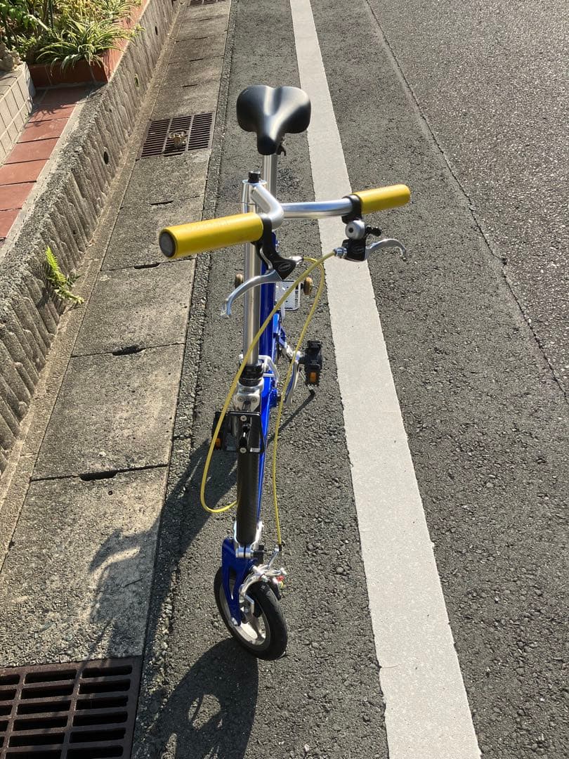 Pacific Carryme折りたたみ自転車カーボンパーツカスタムキャリーミー