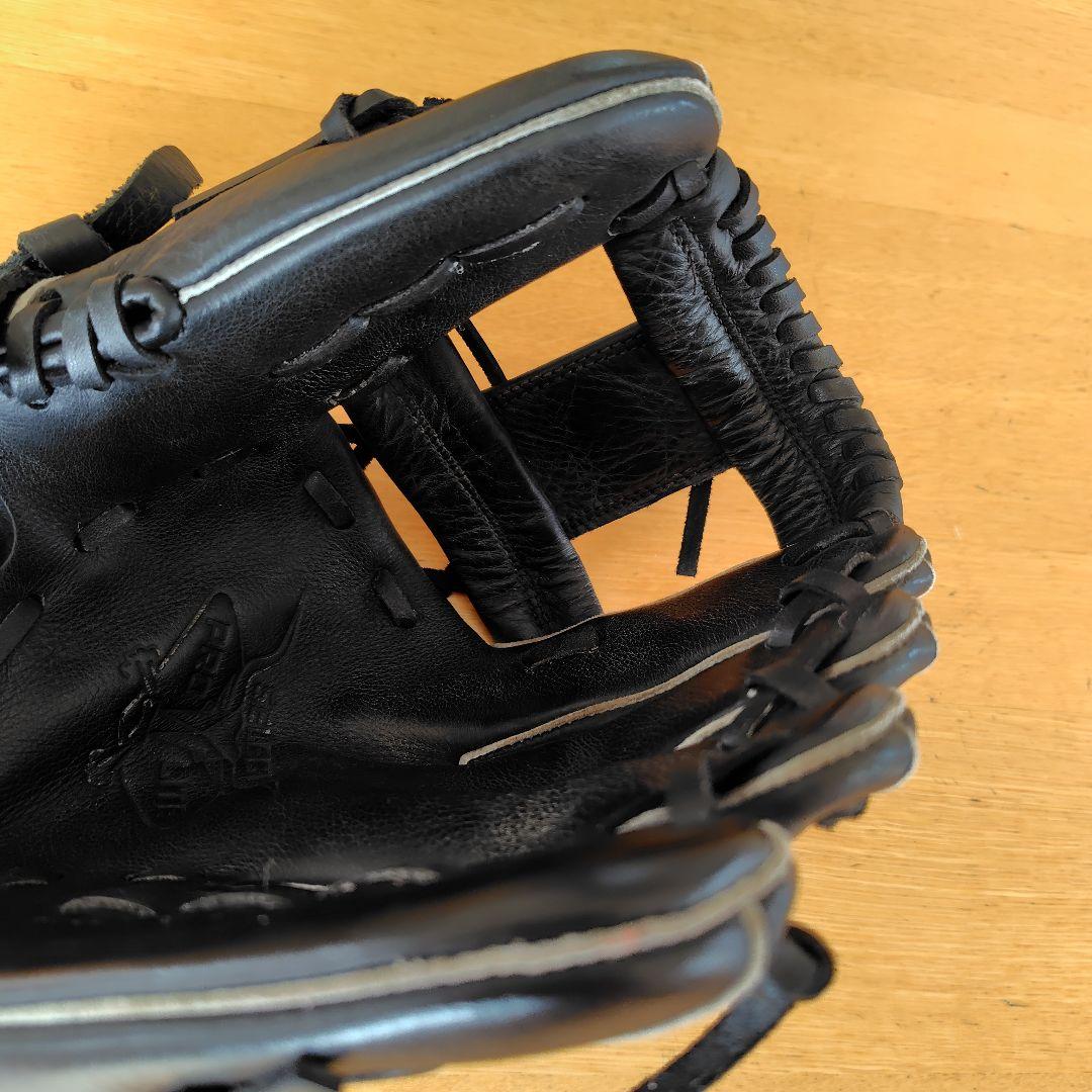 Rawlings 軟式内野用グローブ 黒　ジュニア　中古美品