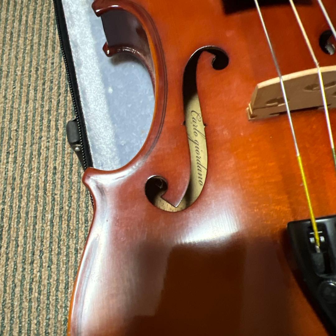 初心者用中古バイオリン4/4サイズ カルロジョルダーノVS-1