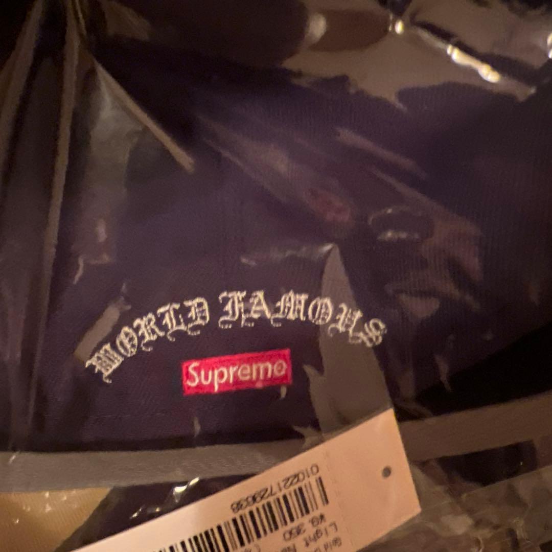 ウェア Supreme Gold Cross S Logo New Era NAVY
