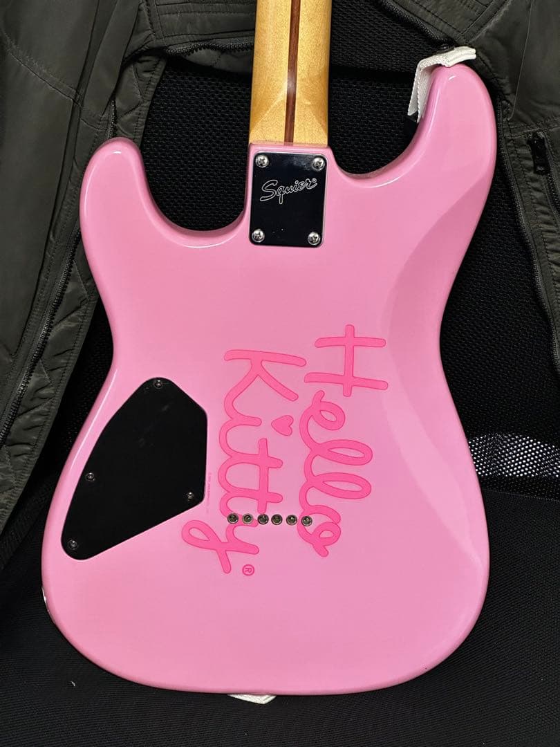 Squier Hello Kitty エレキギター ピンク