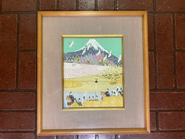 幻想絵画、空飛ぶ画家糸川裕志の富士山曼荼羅の一点