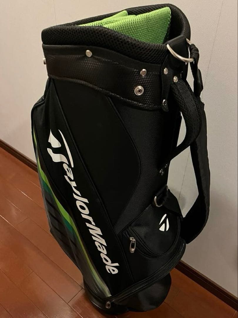 TaylorMade ゴルフバッグ・キャディバッグ ブラック/グリーン