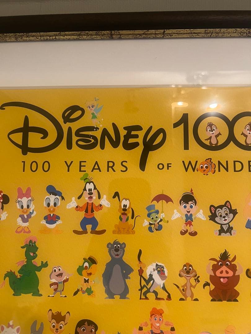 disney100周年　ディズニー絵画　世界限定100枚＋α