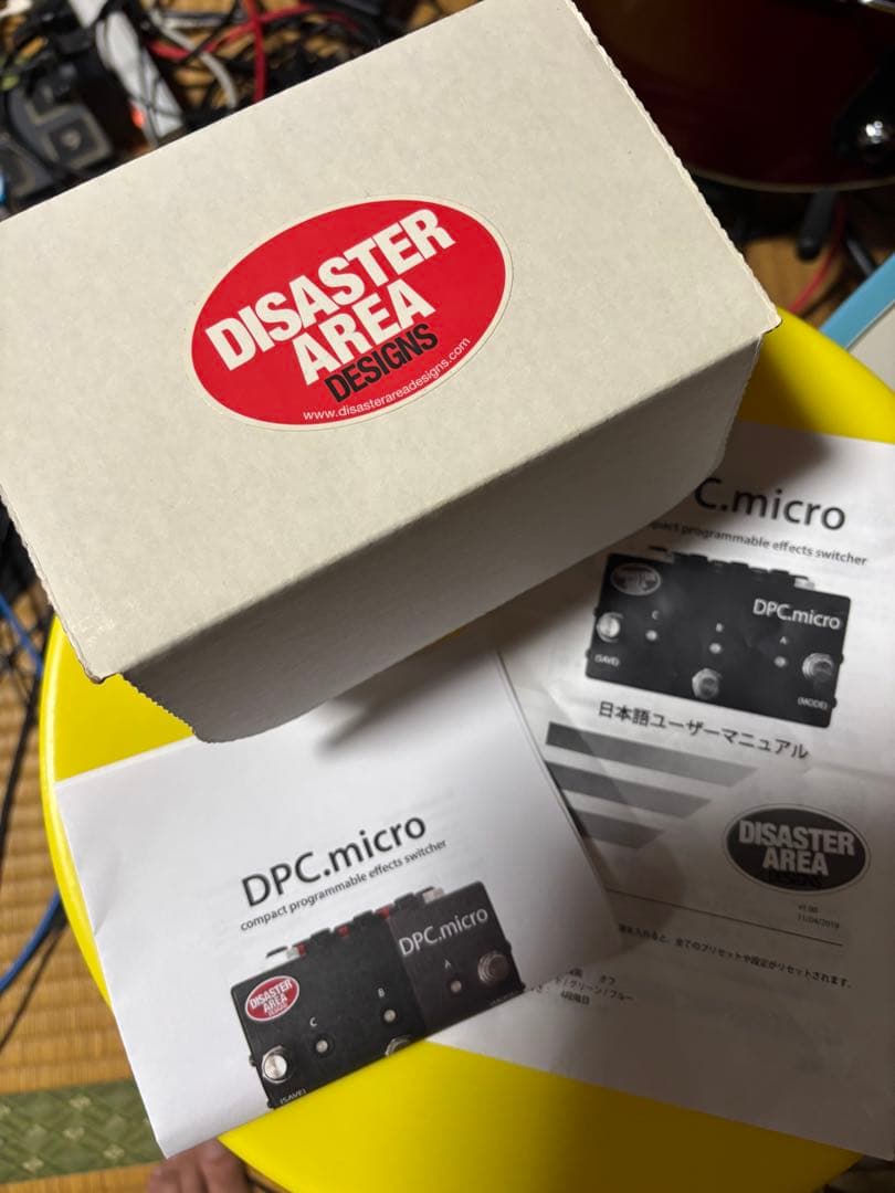 DISASTER AREA DPC.micro エフェクトスイッチャー
