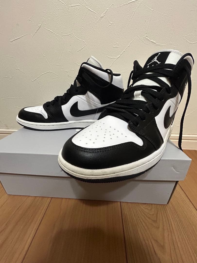 Air Jordan パンダ　ミッドカット　26.5cm