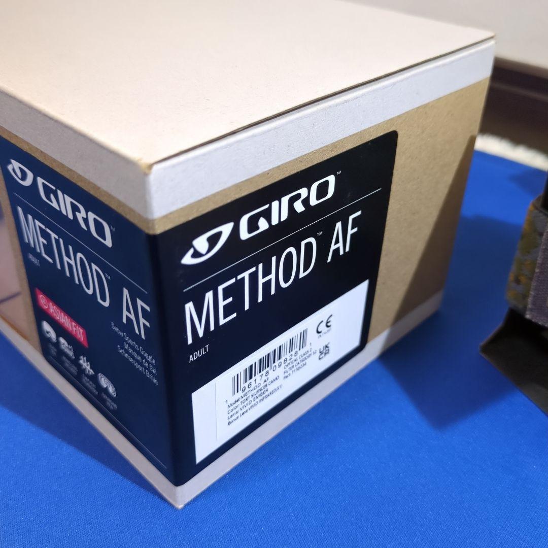 GIRO　ジロ　ゴーグル　メソッド　新品　スペアレンズ付 　スキー　スノーボード