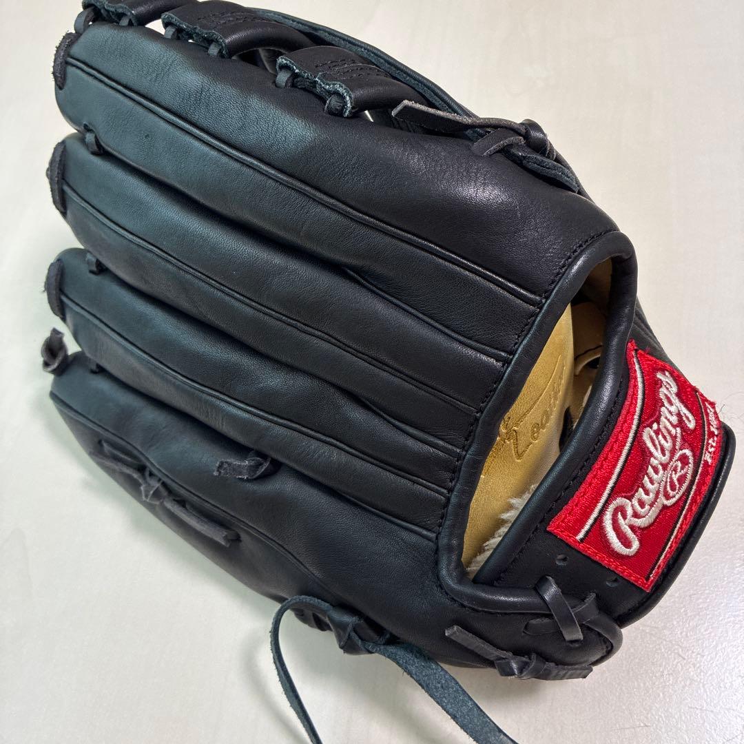 Rawlings 一般軟式野球グラブ　ブラック　オールラウンド用