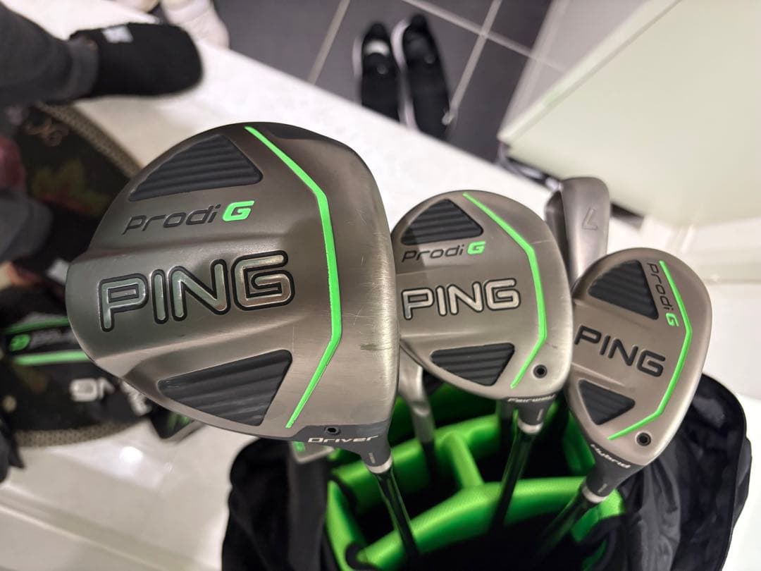 PING prodi G ピン ジュニアクラブセット 右用 145㎝ 9本セット