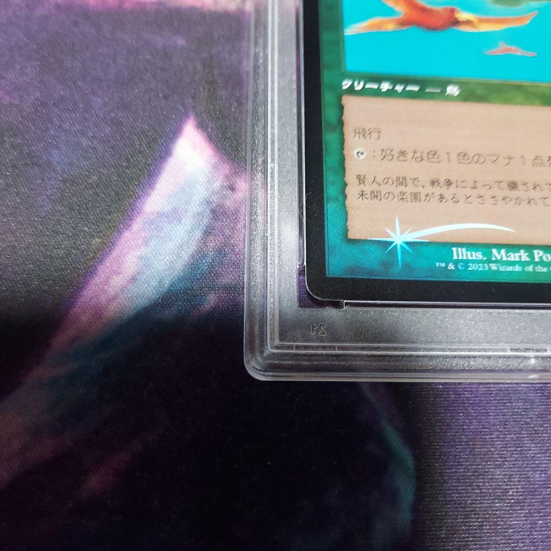 PSA10【Foil】(336)■旧枠■《極楽鳥》[DMR-BF] 緑R