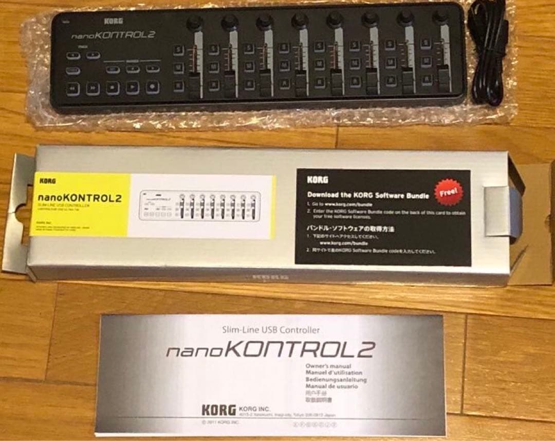 未使用品　KORG NANOKONTROL2 MIDIコントローラー