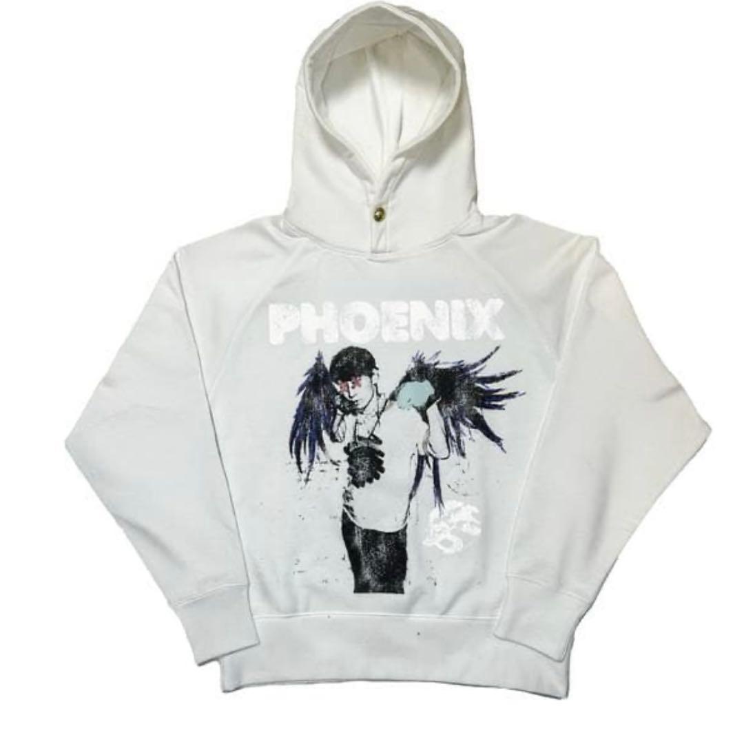 BECOMETREE×TAKUYA∞ PHOENIX Hoodie ホワイト2