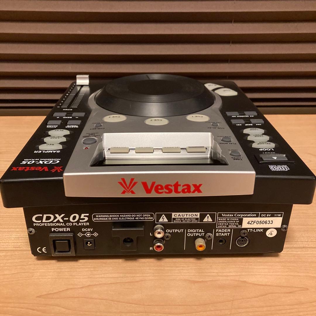 Vestax CDX-05 ベスタクス CDJ 純正アダプター付き