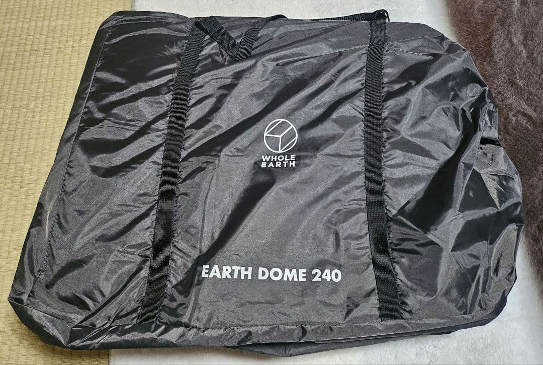 ホールアース 3~4人用 EARTH DOME 240 SC　　　 ３点セット