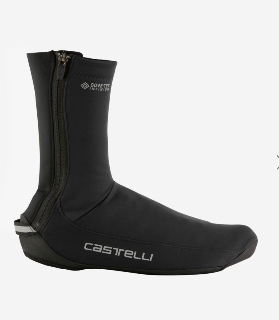 新品CASTELLI GORE-TEX シューズカバー ブラックLサイズ