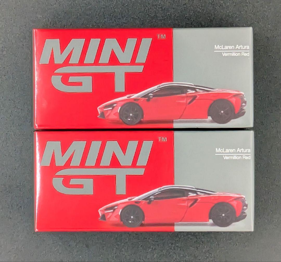 ミニカー MINI GT McLaren Artura Vermillion Red