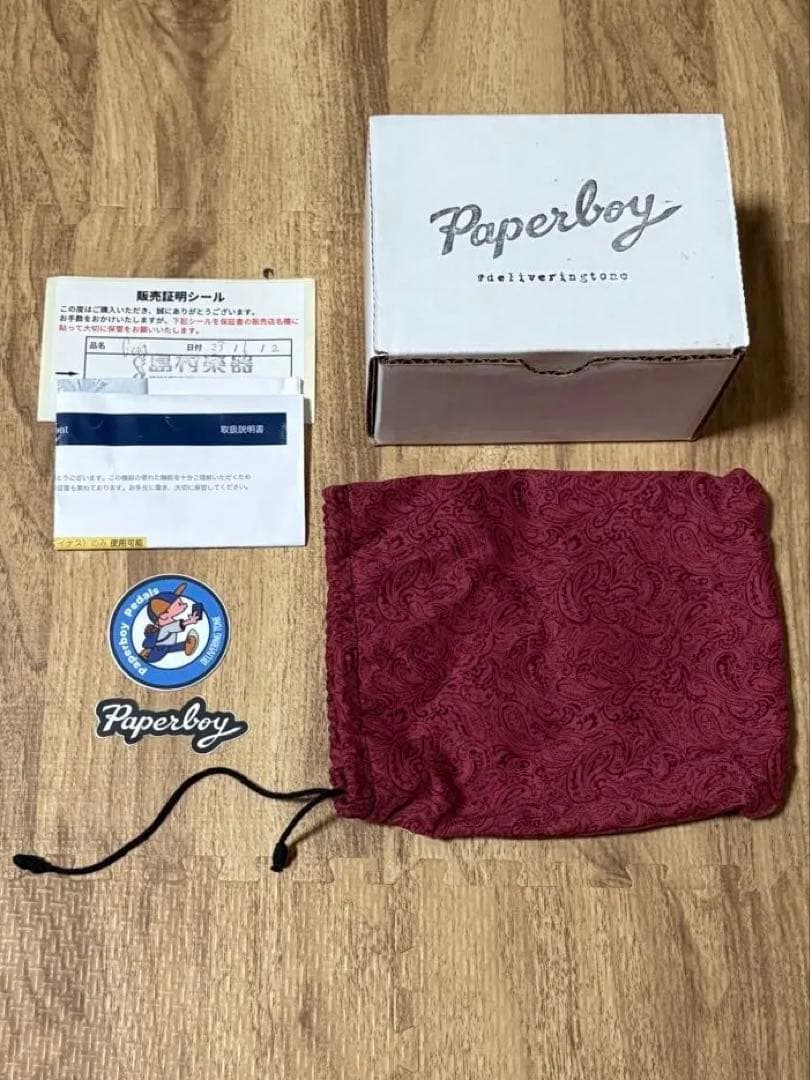 ギター Paperboy Pedals Goat silver