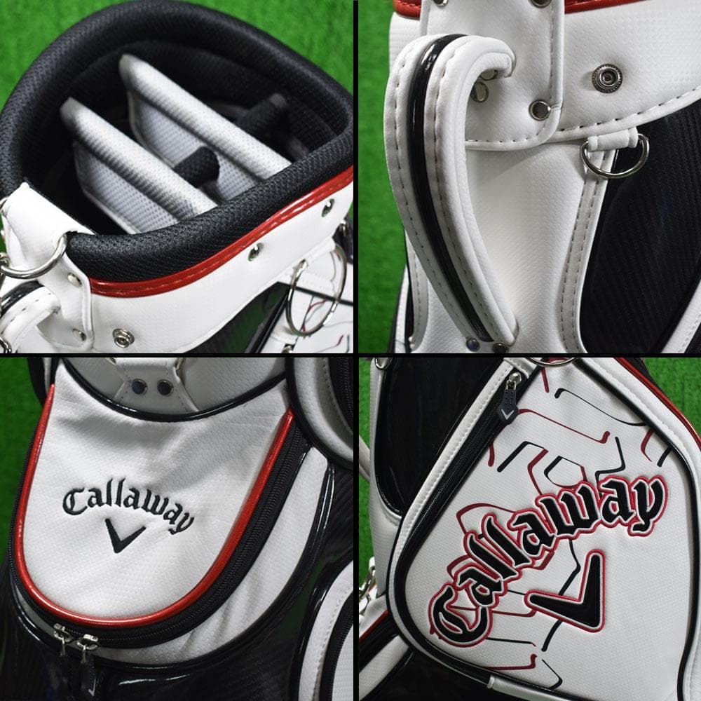 Callaway/キャロウェイ キャディバッグ9型【ホワイト】美品！