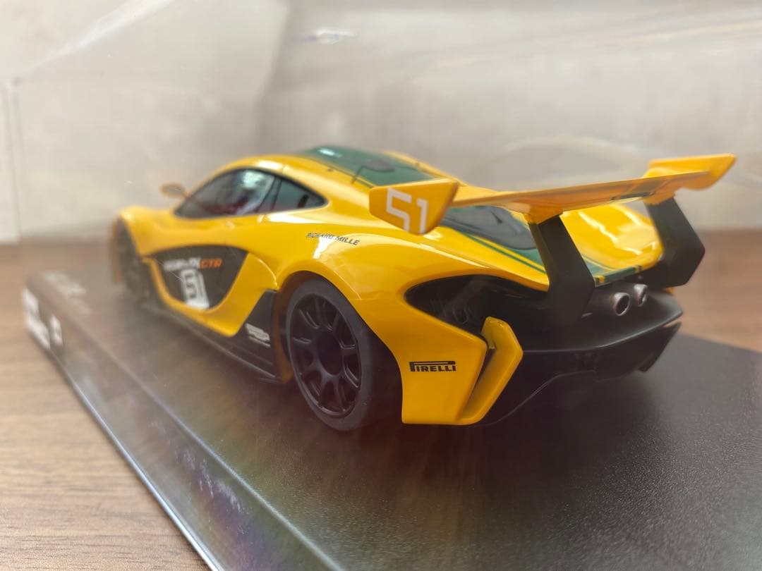 ミニッツ ASC McLaren P1 GTR (Yellow/Green)