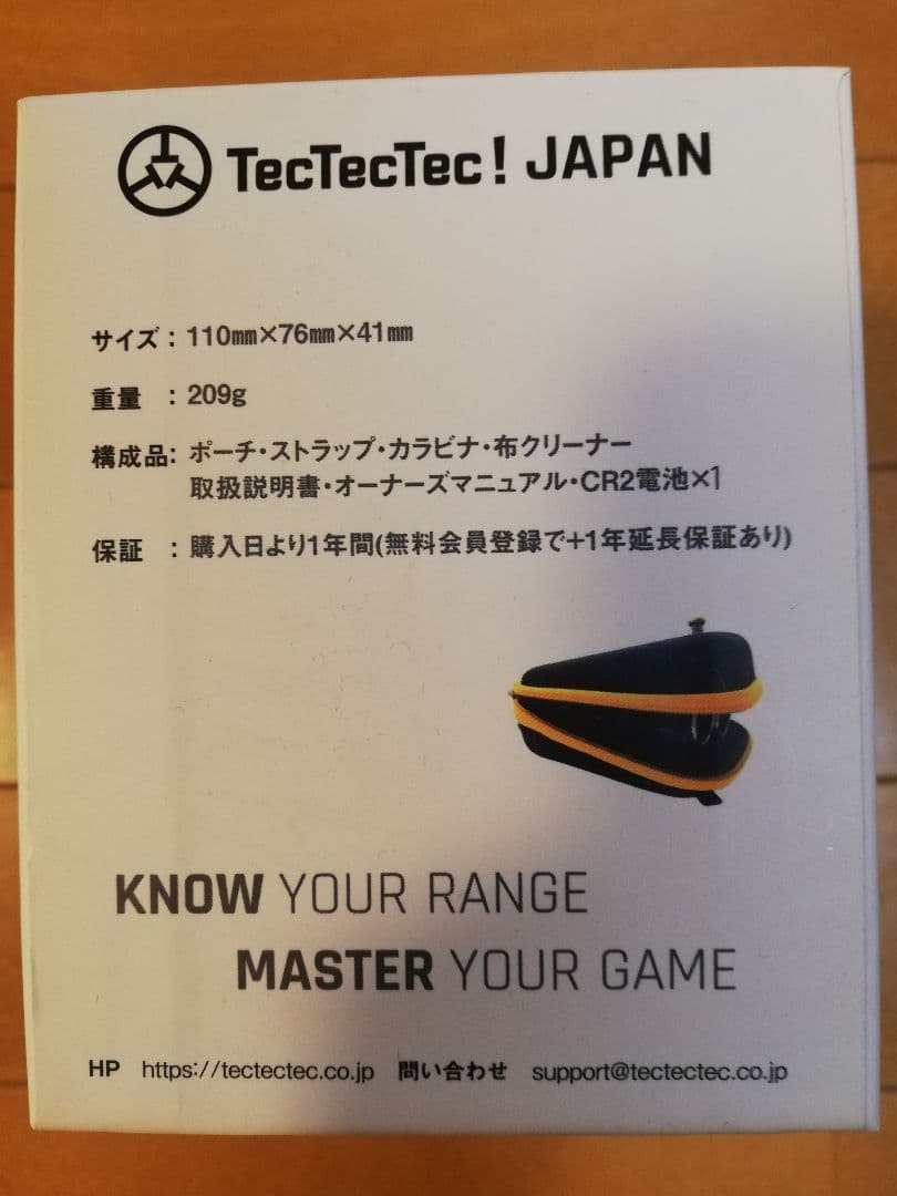 TecTecTec! ゴルフレーザー距離計 未使用品