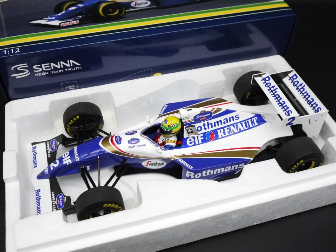 タイプピー1/12 ウィリアムズ FW16 パシフィックGP A.セナ