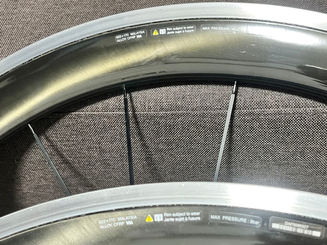 値下げ ! DURA-ACE Wh-r9100 c60 clincher