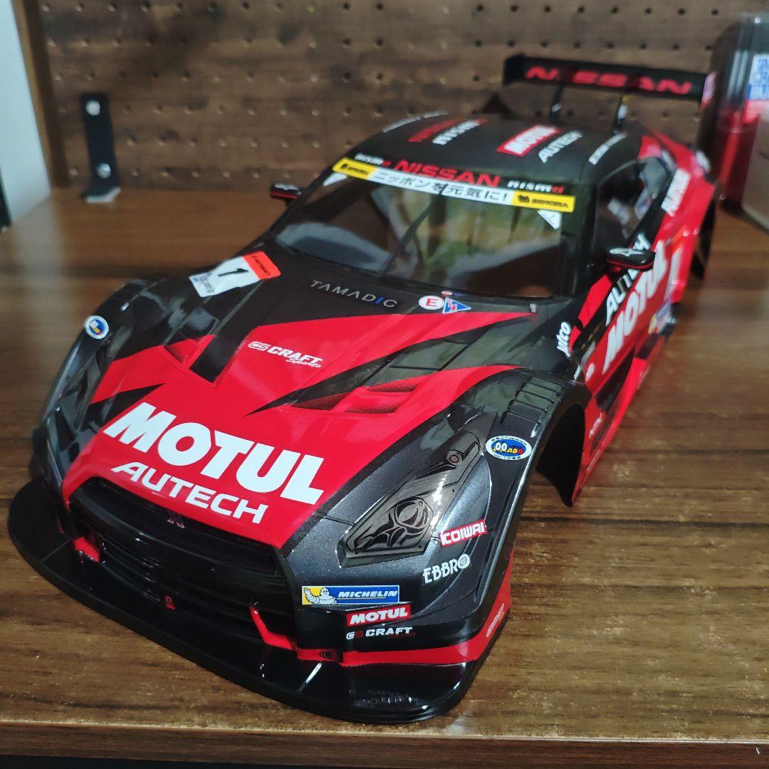 タミヤ　MOTUL　AUTECH　GT-R　ボディ　ガンメタ