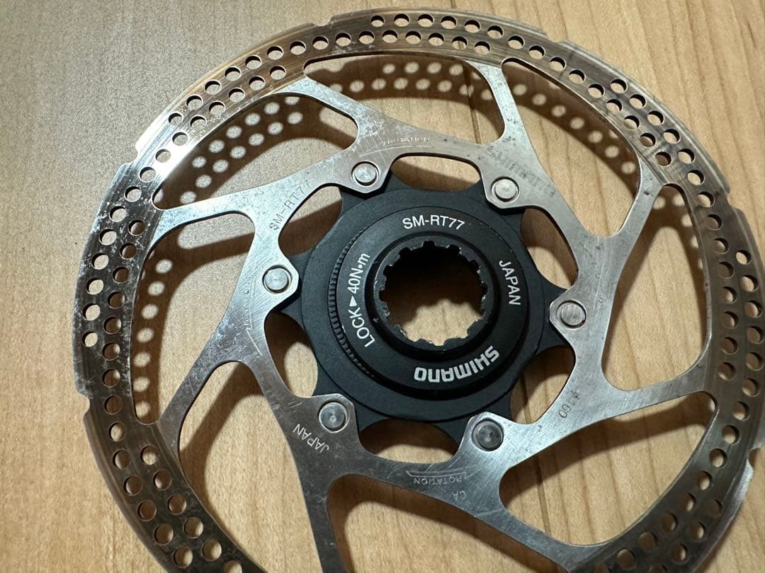 SHIMANO DEORE XT M755 対向4ポッド　ディスクブレーキセット