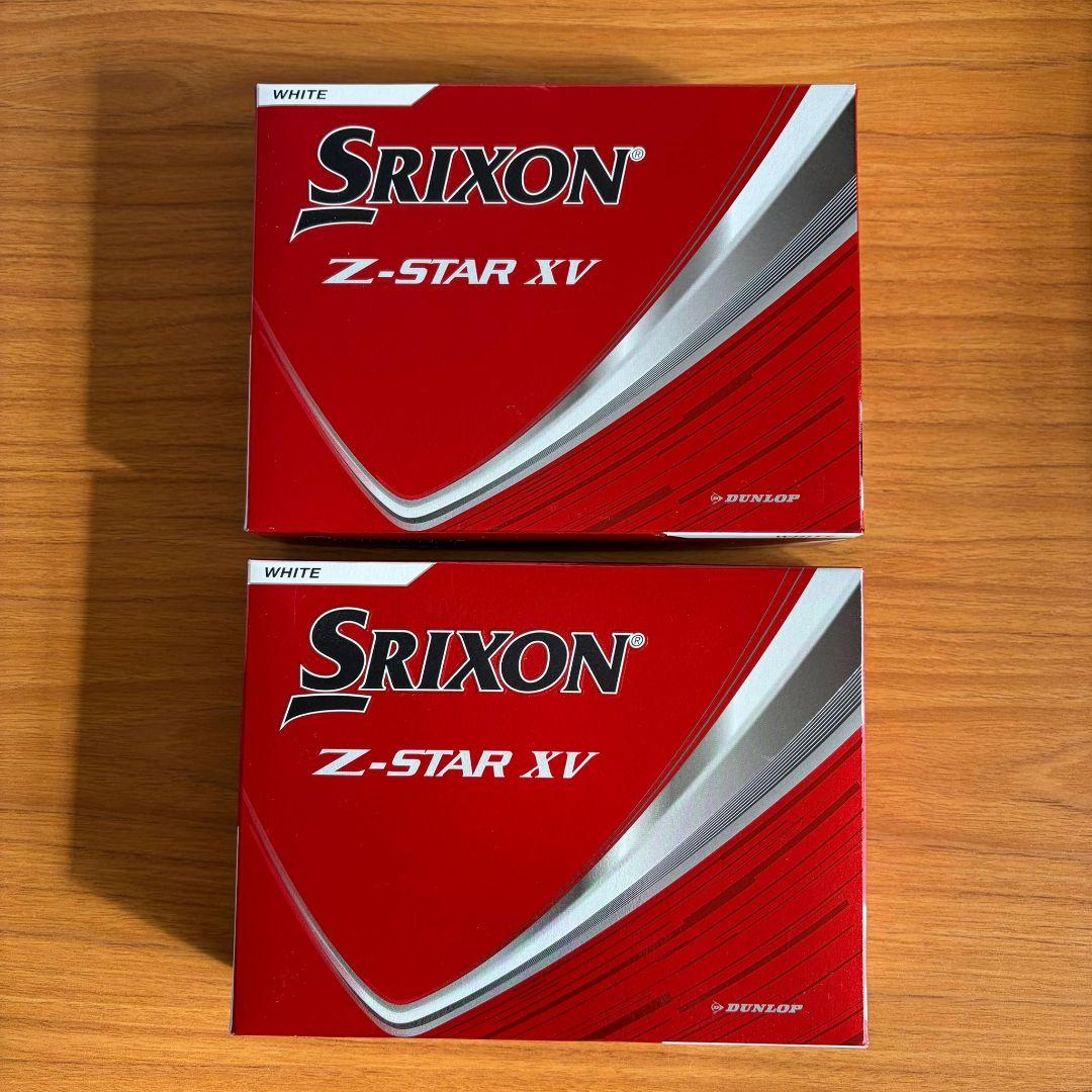[新品未使用] Srixon Z-STAR XV ゴルフボール 2ダース