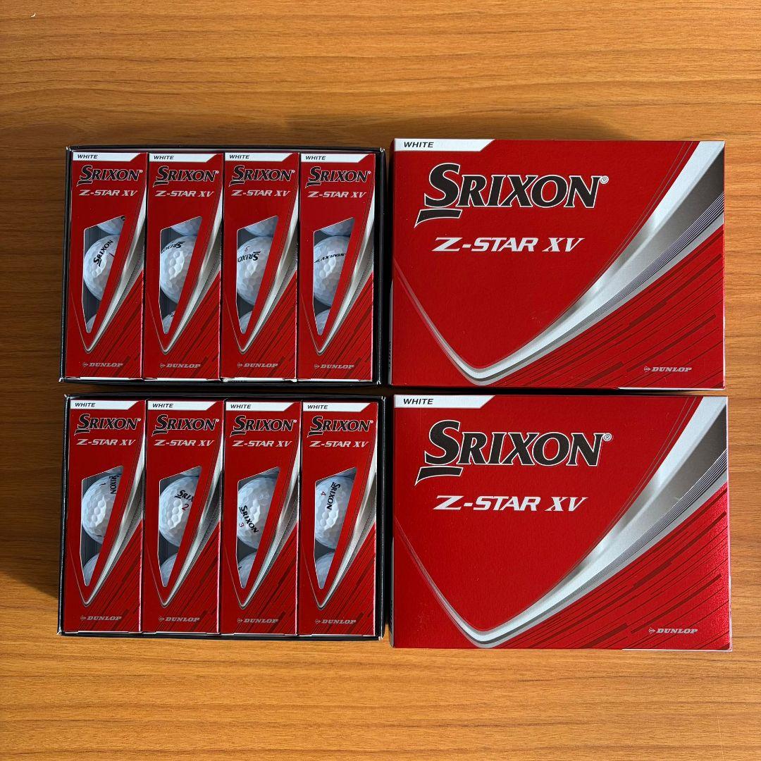[新品未使用] Srixon Z-STAR XV ゴルフボール 2ダース