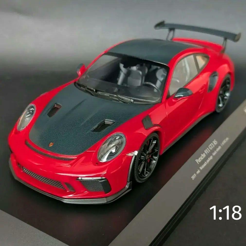 ミニチャンプス 1/18 ポルシェ 911 GT3 RS 2019 レッド
