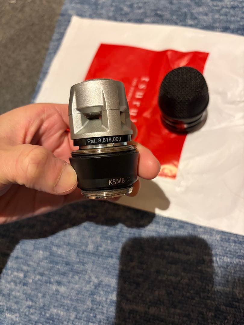 SHURE KSM8 カプセルのみ SLXD4マイクヘッド 動作確認済　値下げ可