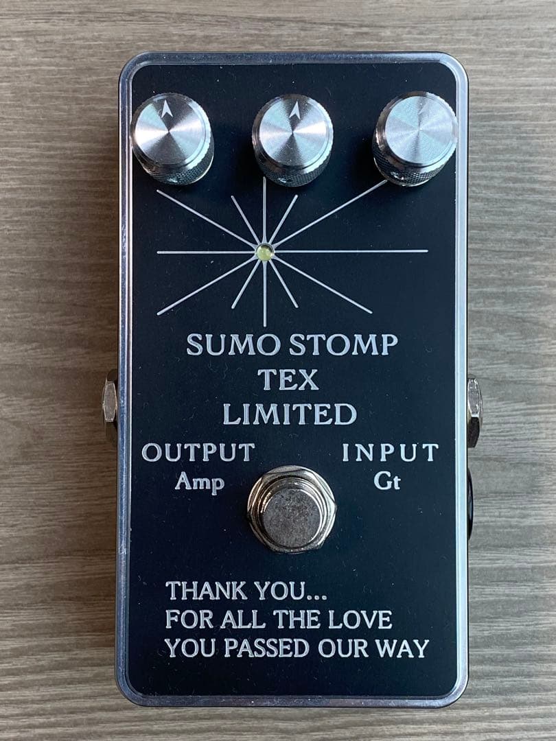 SUMO STOMP TEX LIMITED 完動品 元箱アリ4/51