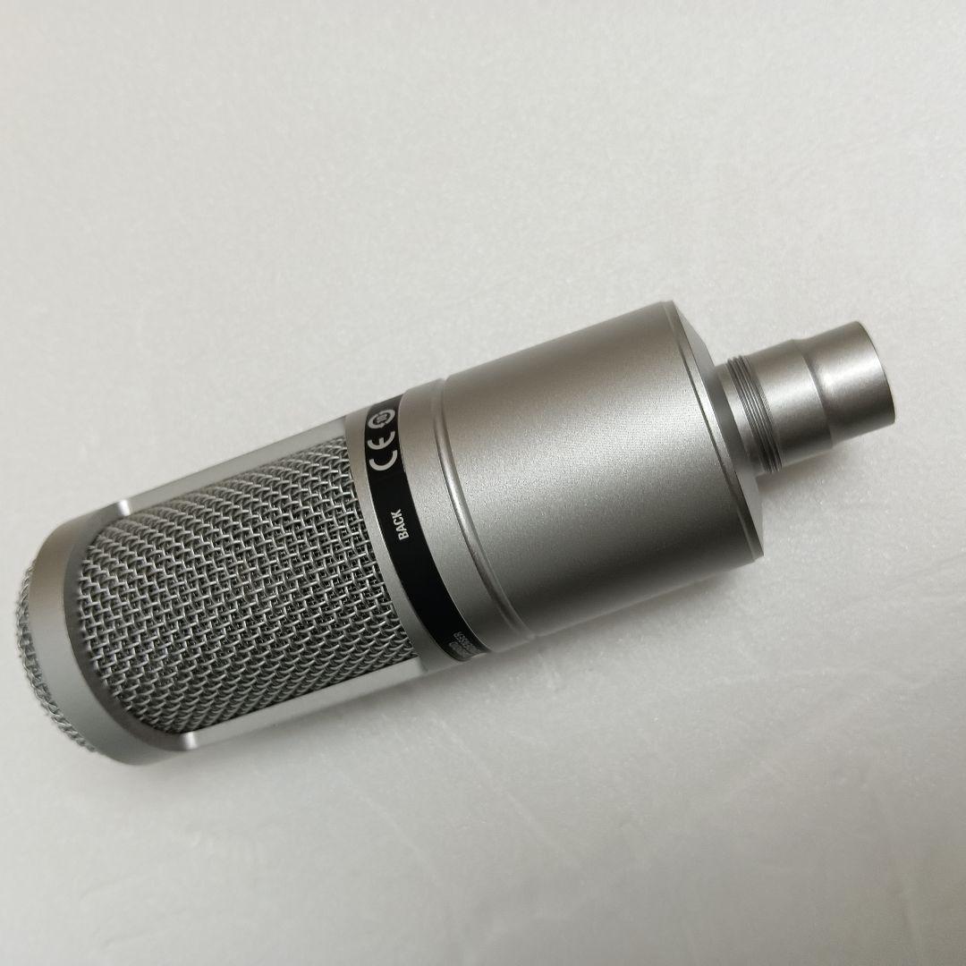 極美品audio-Technica AT2020 XLR ガンメタルエディション