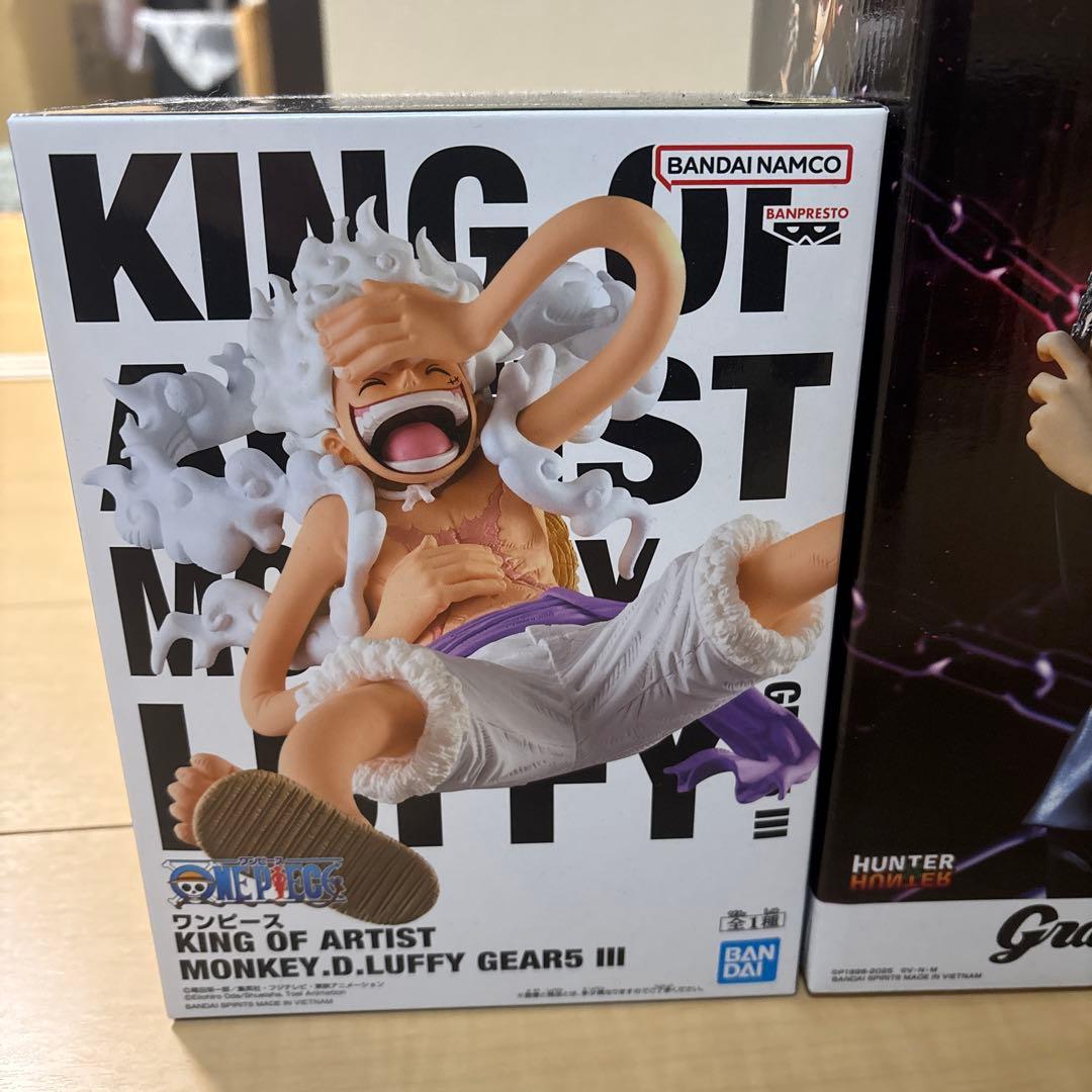 BANPRESTO フィギュア ルフィ ゴン フリーレン ゴジータ 4体セット