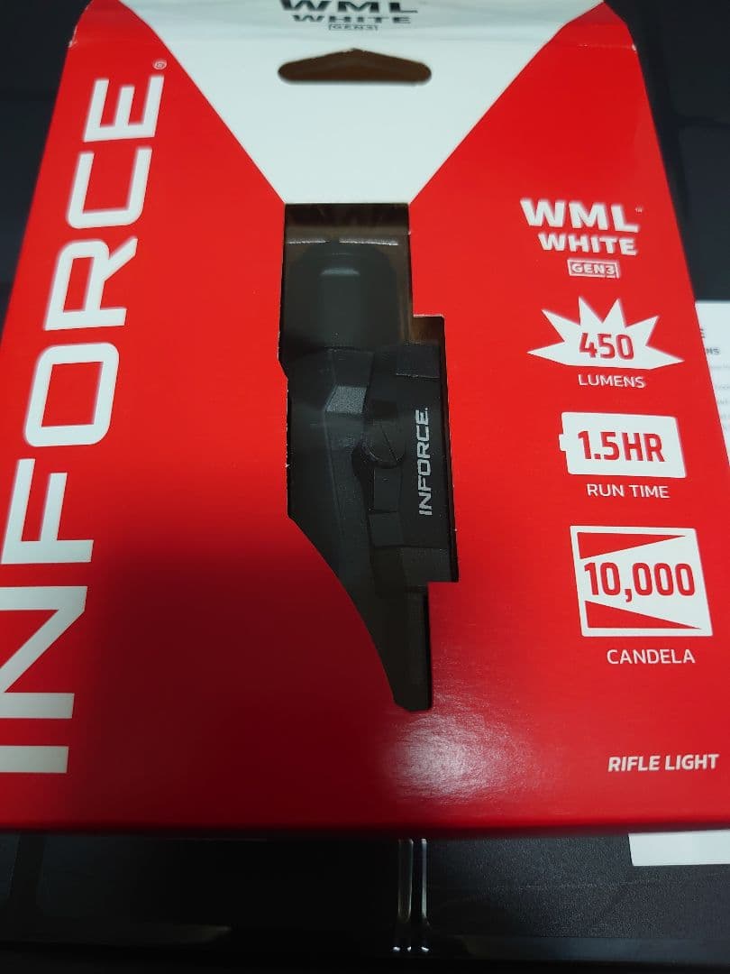 INFORCE WML GEN3 450ルーメン　実物　ウェポンライト