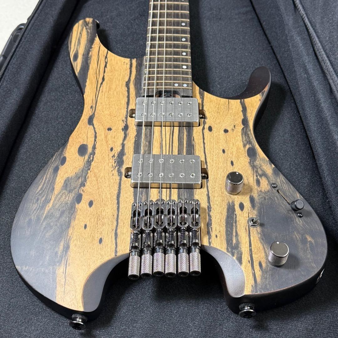 Ibanez Q52PE NTF Natural Flat ヘッドレスギター