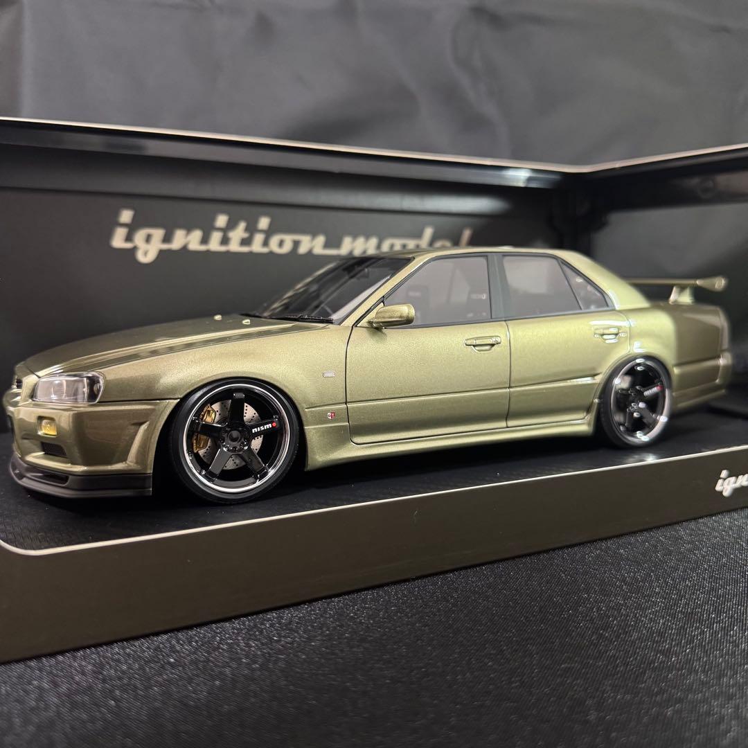 イグニッションモデル1/18ER34スカイライン25GTTurbo IG1582