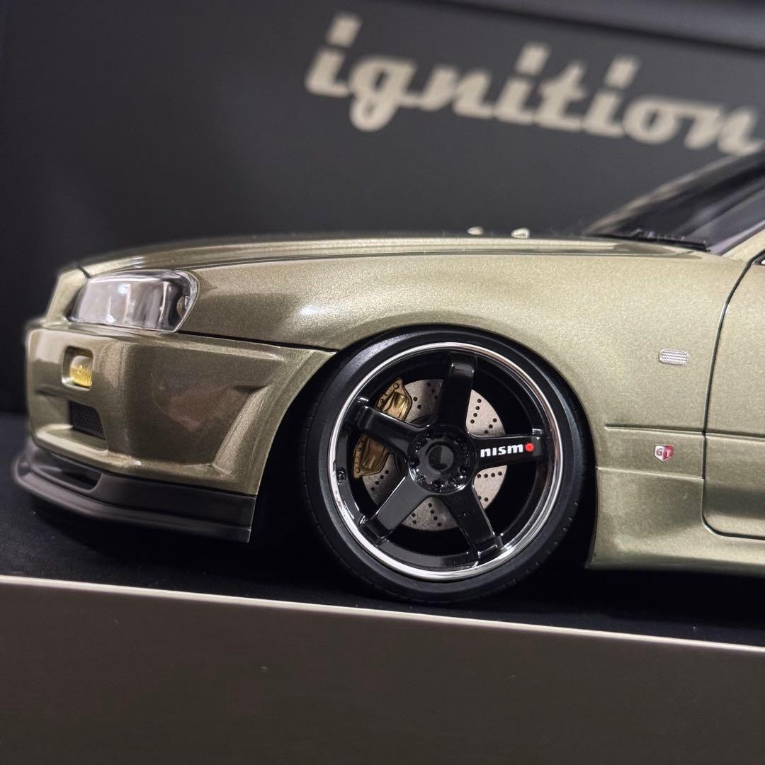 イグニッションモデル1/18ER34スカイライン25GTTurbo IG1582