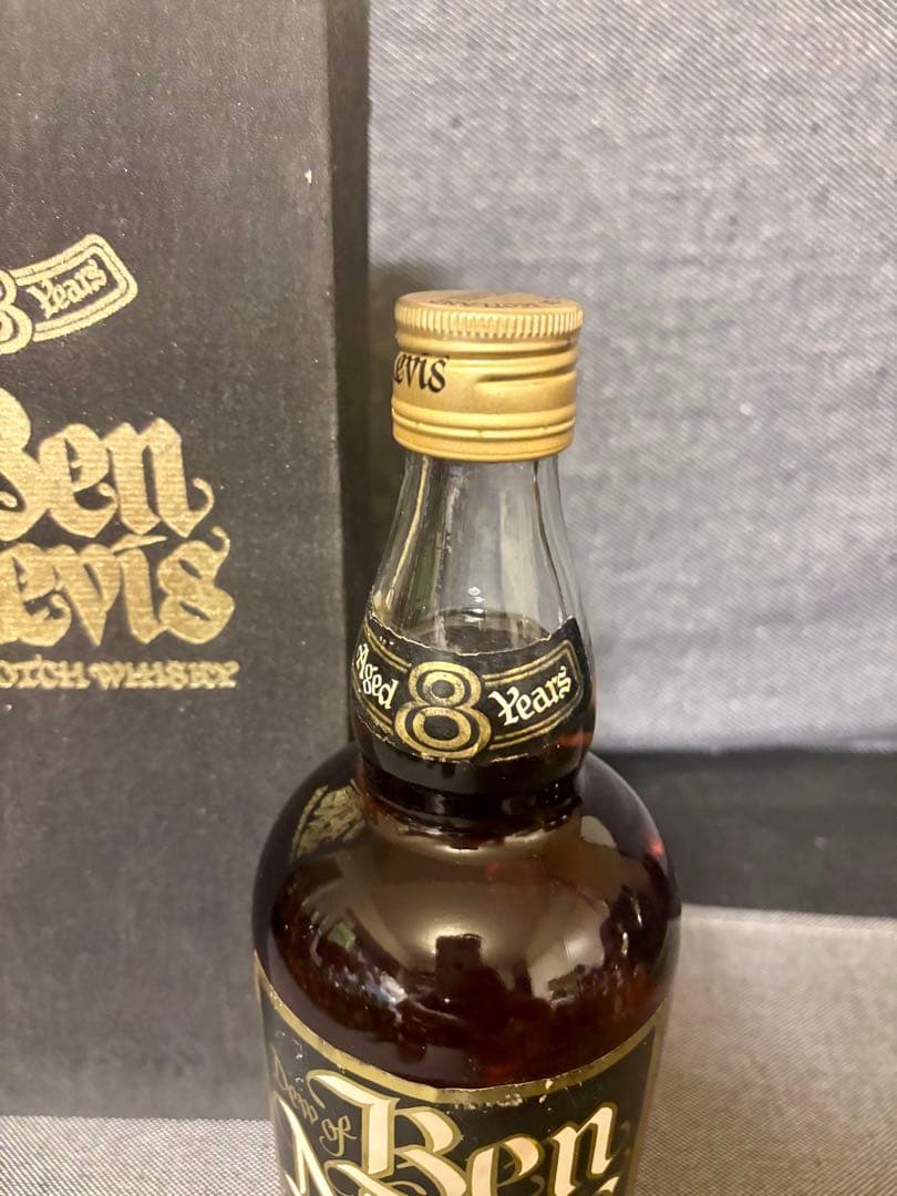 BEN NEVIS　ベンネヴィス 8年　特級　ウイスキー古酒　箱付き未開封