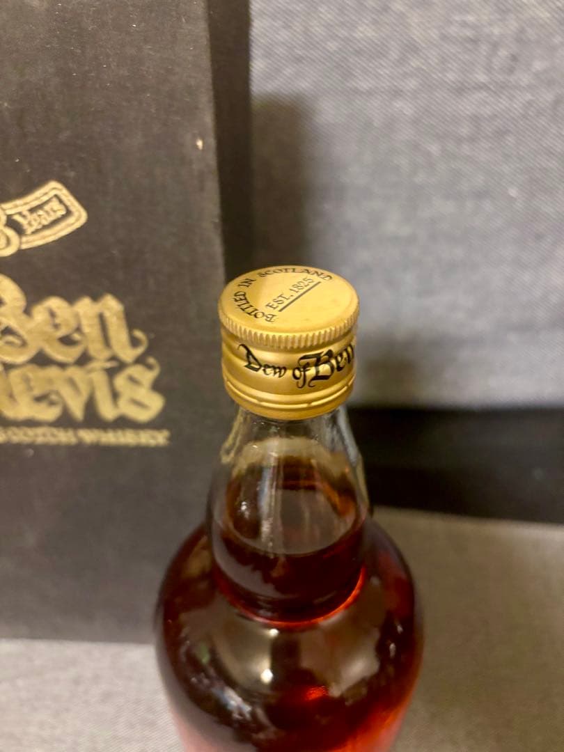 BEN NEVIS　ベンネヴィス 8年　特級　ウイスキー古酒　箱付き未開封