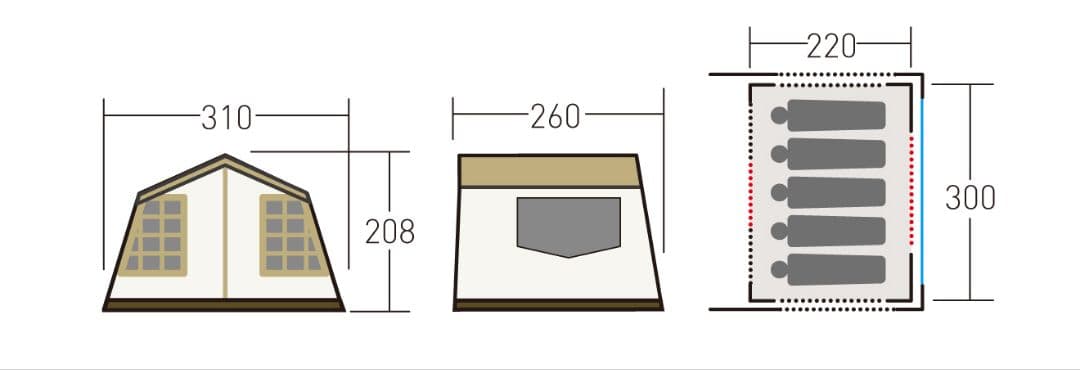 ogawa ★ オーナーロッジ タイプ52R T/C 新品