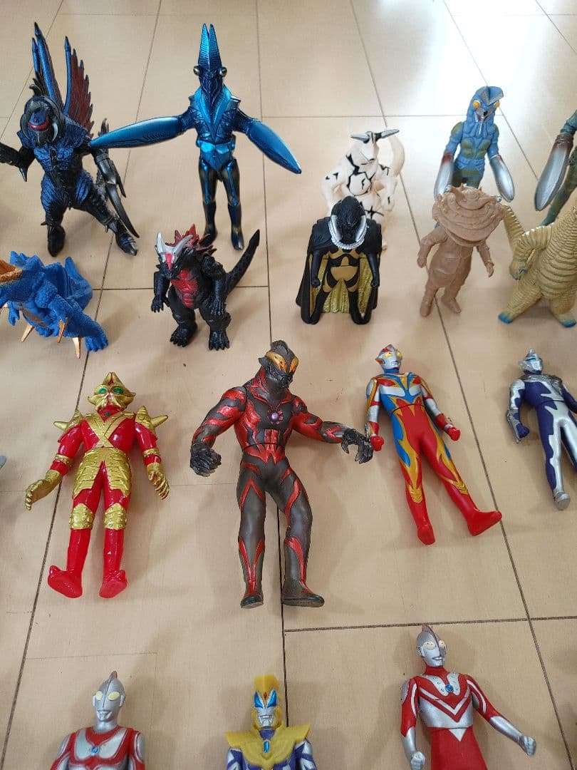 ウルトラマンソフビまとめ売り