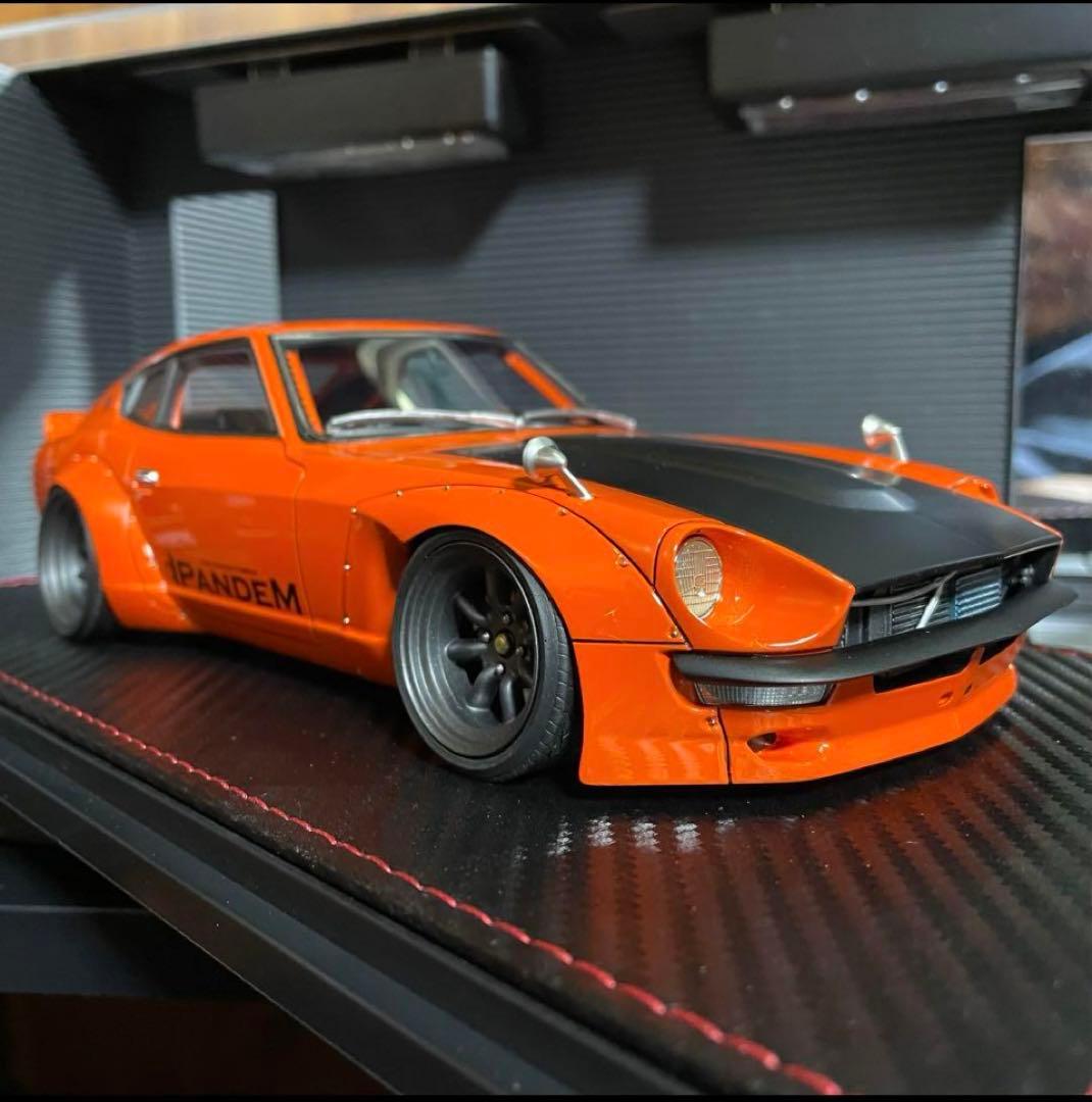 激レア！新品 イグニッションモデル 1/18 PANDEM S30 Z オレンジ