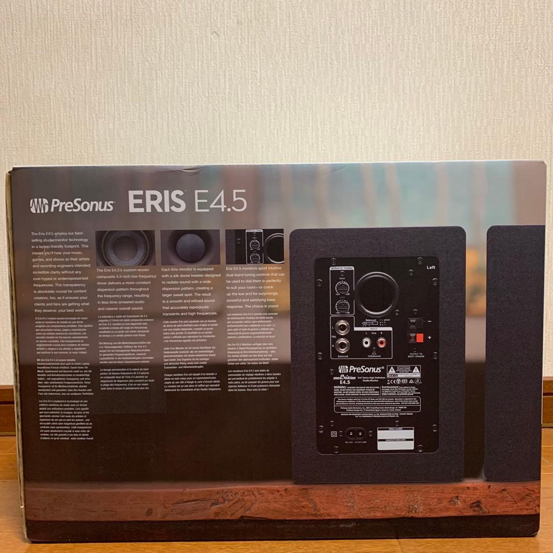 PreSonus Eris E4.5 モニタースピーカー 新品・未開封