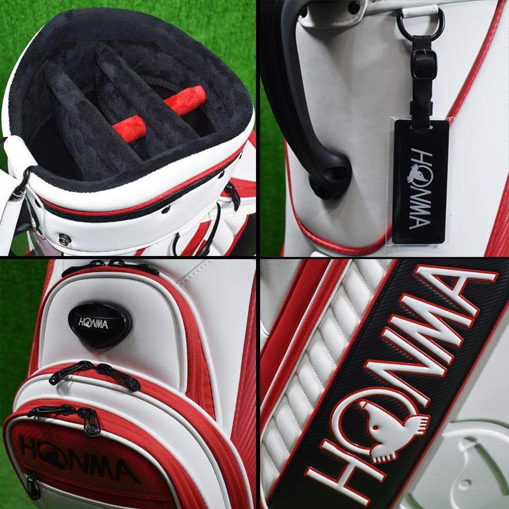 HONMA GOLF/ホンマ ゴルフ キャディバッグ９.５型【ホワイト】新品！