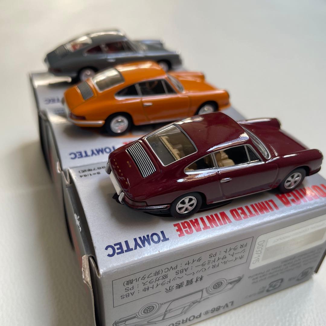 トミカリミテッドヴィンテージ　ポルシェ911 3台セット